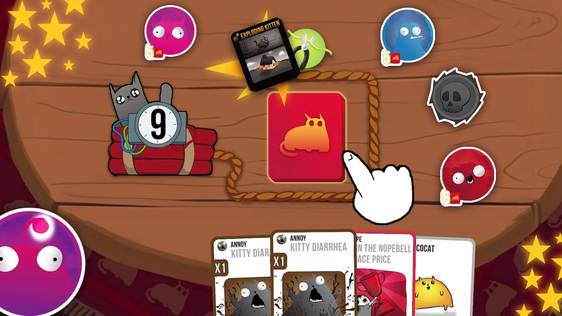 Exploding Kittens Game | Mobile Game Included with Netflix